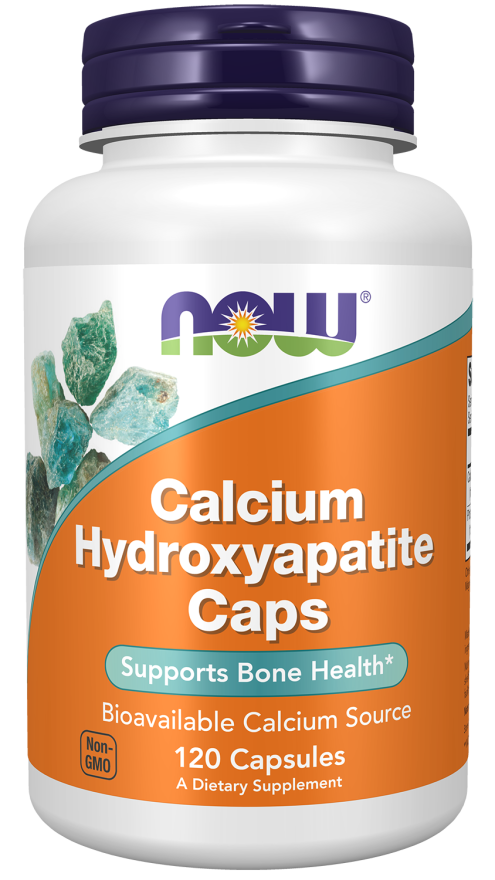 Now CALCIUM HYDROXYAPATITE 120 CAPS – Williams Natural Foods