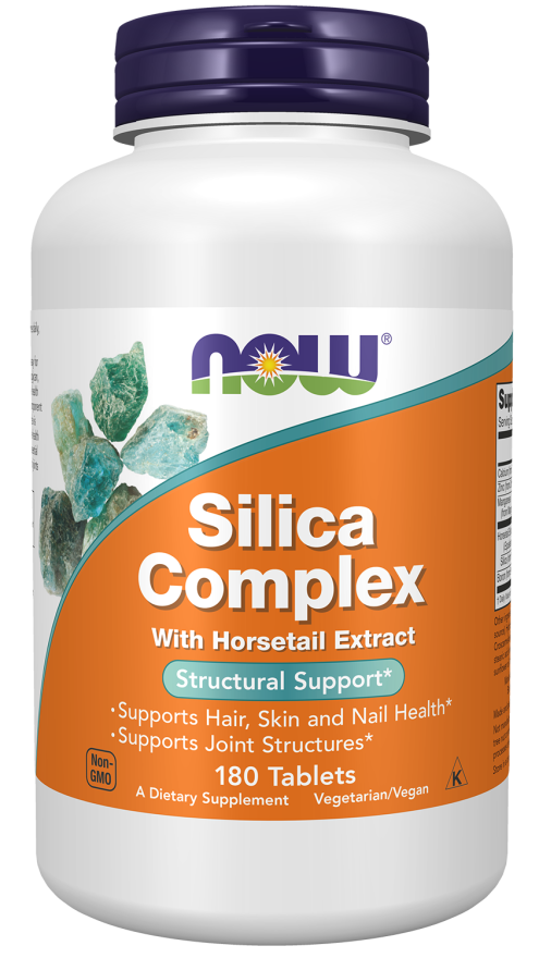 Now SILICA COMPLEX 180 TABS – Williams Natural Foods