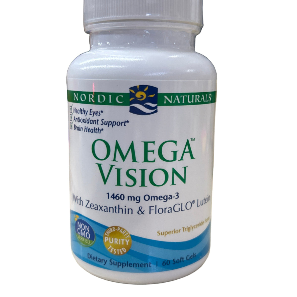Omega Vision 1460 mg 60 Soft Gels – Williams Natural Foods