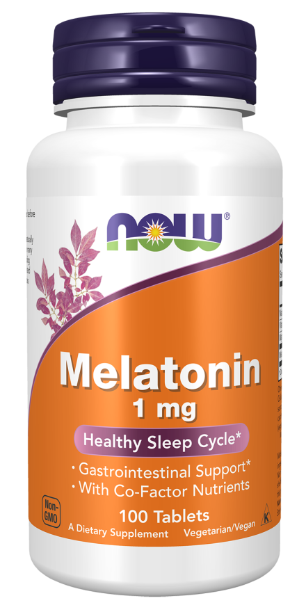 Now MELATONIN 1mg COMPLEX 100 TABS – Williams Natural Foods