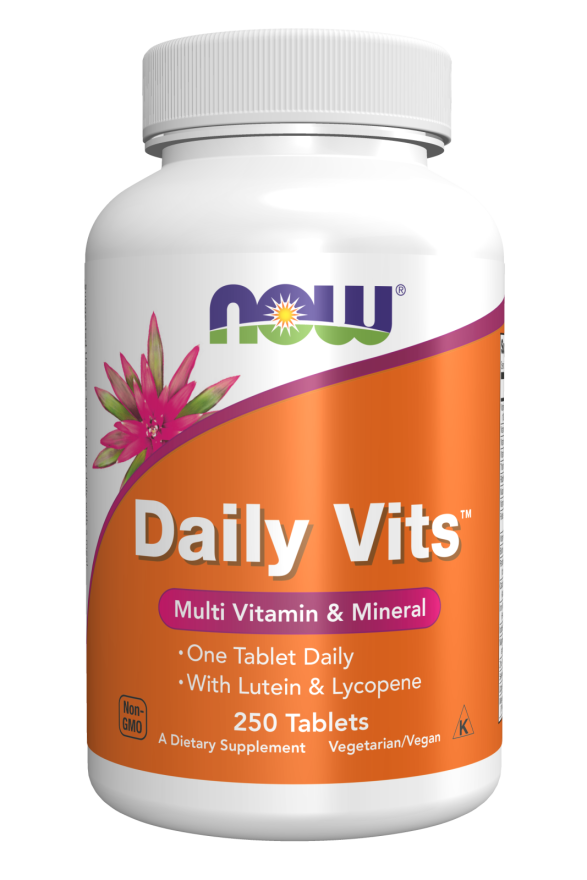 Now DAILY VITS MULTI 250 TABS – Williams Natural Foods