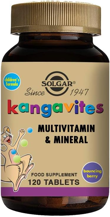 Kangavites Complete Multivitamin & Mineral Chewable Bouncin Berry Flav ...