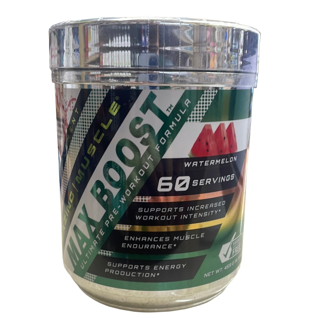 Max Boost Ultimate Preworkout Formula – Williams Natural Foods