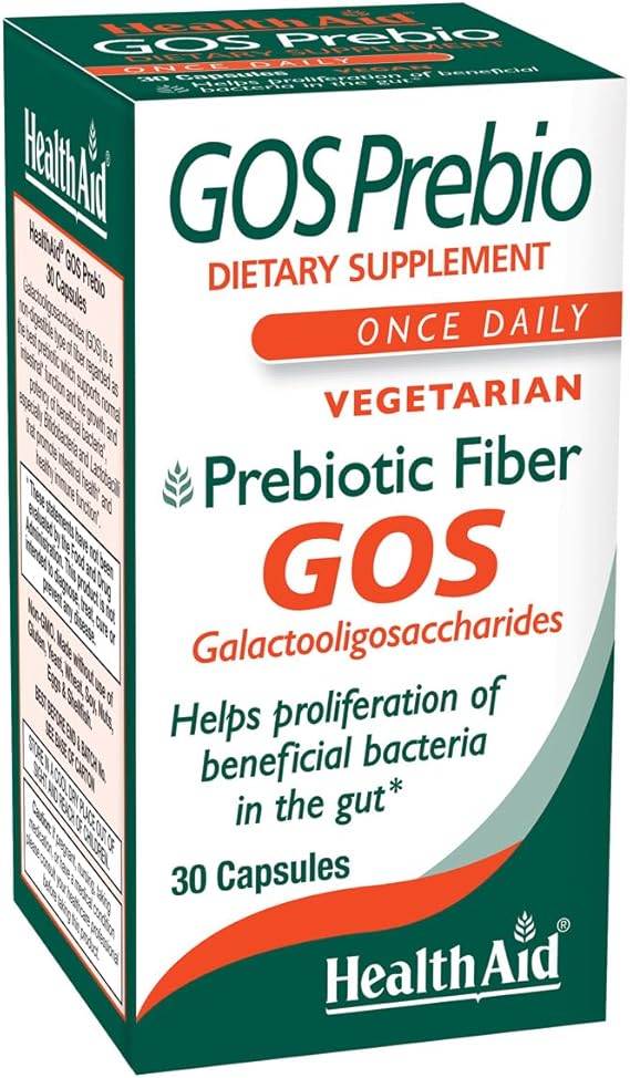 GOS Prebio Once Daily Prebiotic Fiber 30 Capsules – Williams Natural Foods