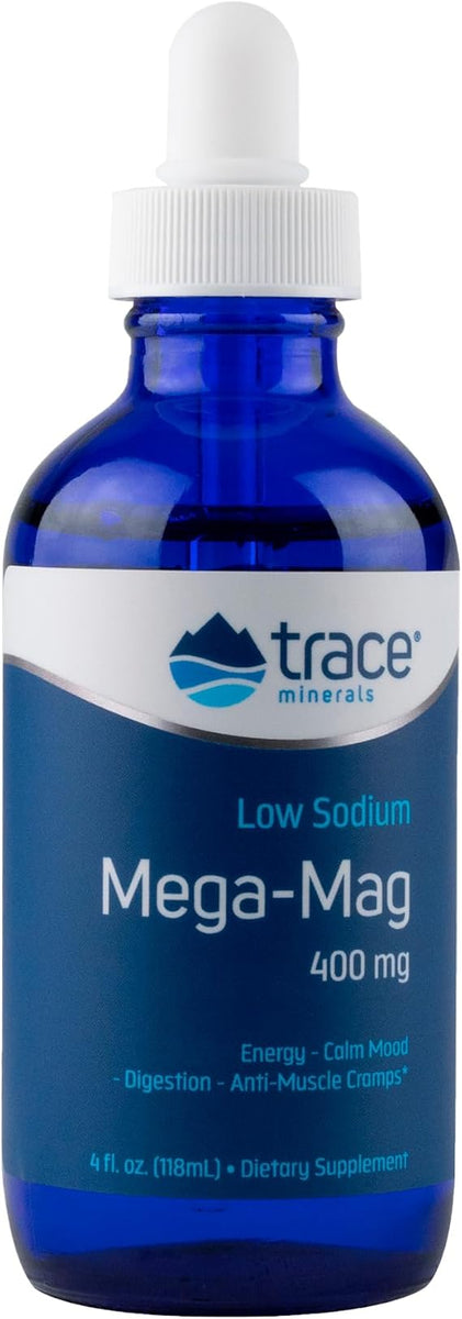 Trace Minerals Mega-Mag Low Sodium Mega-Mag 400 mg 4 fl oz – Williams ...