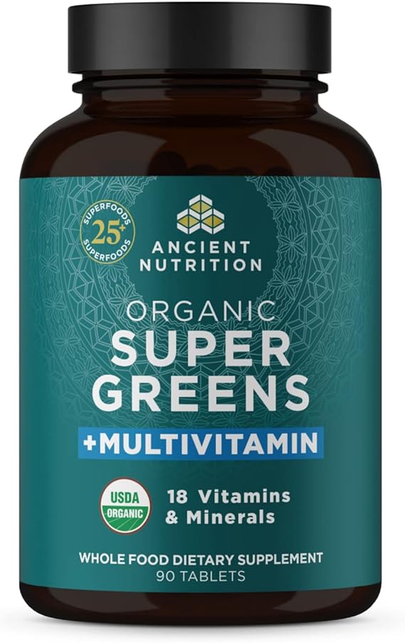 Organic Super Greens + Multivitamin – Williams Natural Foods
