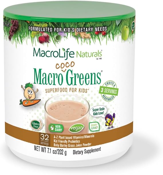 MACRO GREENS SUPERFOOD FOR KIDS – Williams Natural Foods