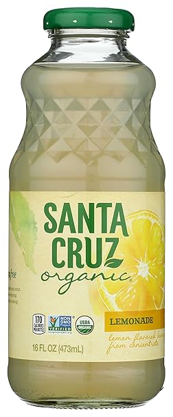 SANTA CRUZ ORGANIC Lemonade 16 OZ – Williams Natural Foods