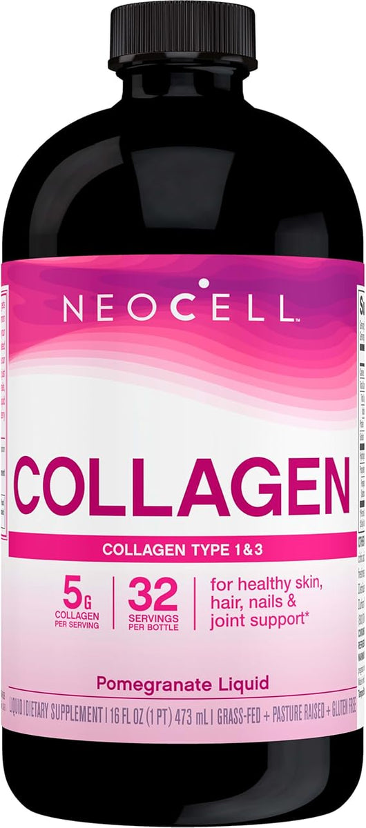 Neocell COLLAGEN POMEGRANATE LIQUID 16 FL. OZ – Williams Natural Foods