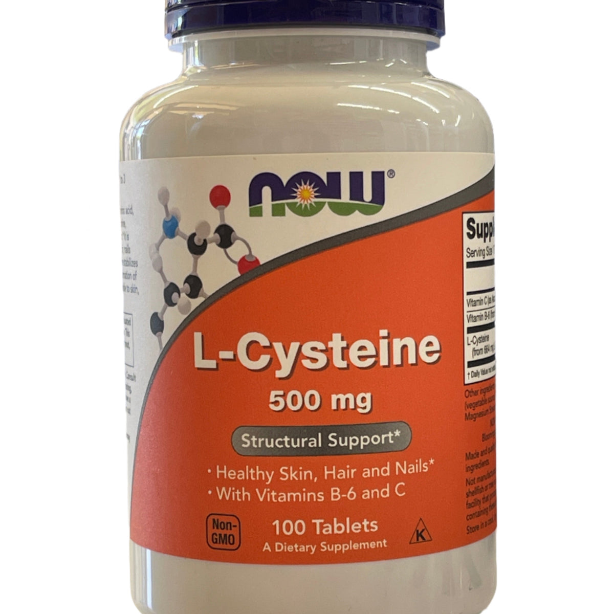 Now L-CYSTEINE 500mg – Williams Natural Foods