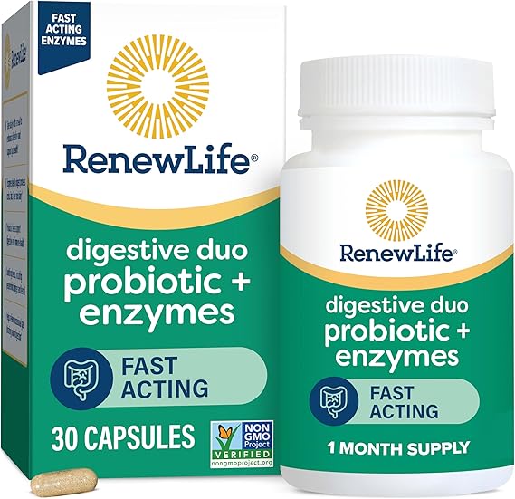 Renew Life DIGESTIVE DUO PROBIOTIC+ENZYMES 30 CT – Williams Natural Foods