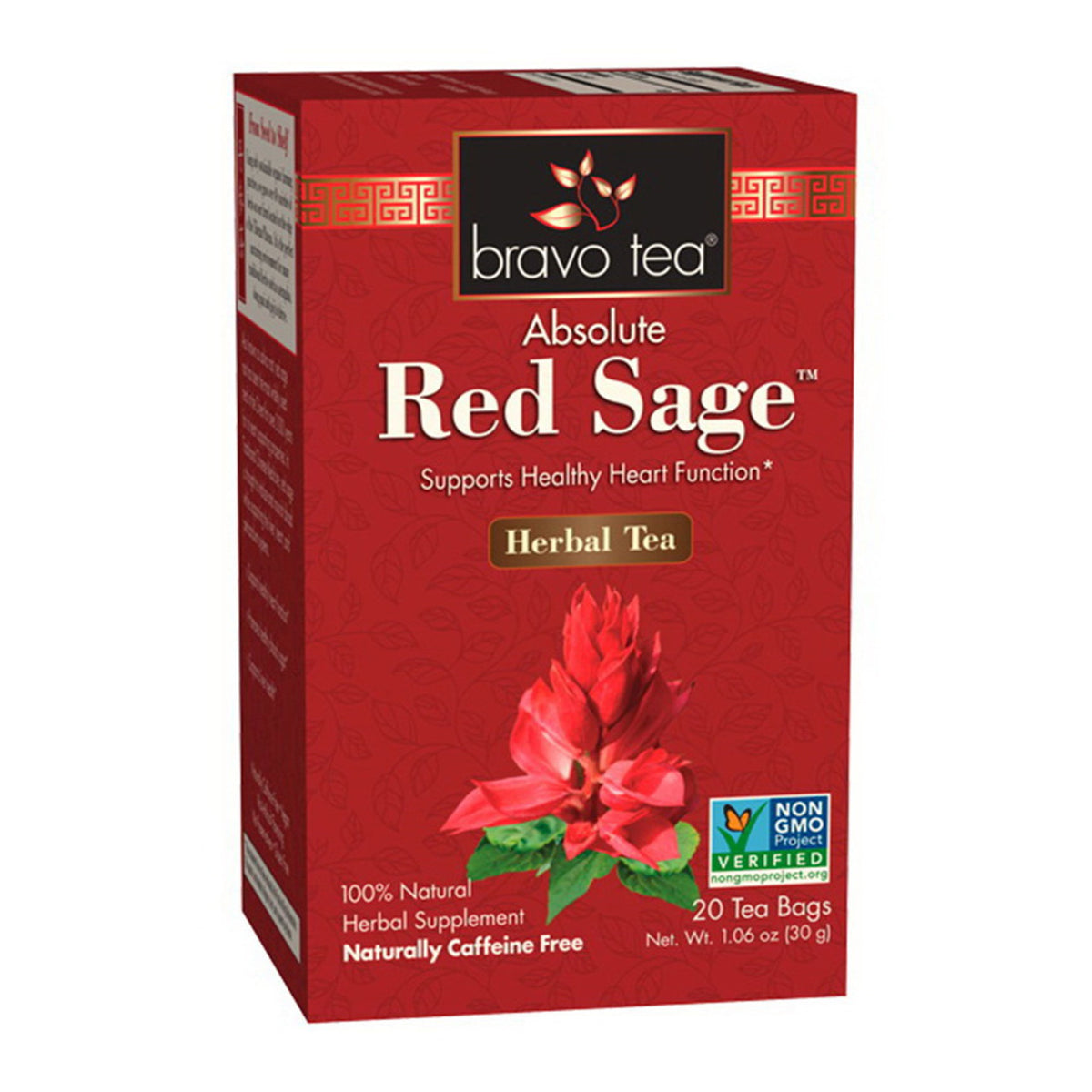 BRAVO TEA Red Sage Root Tea 20 BAG – Williams Natural Foods