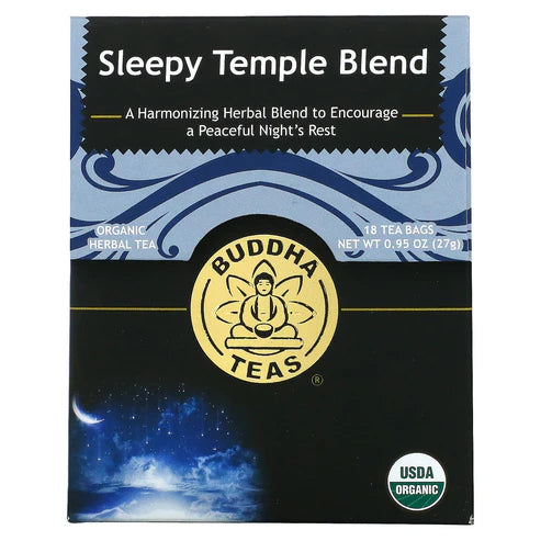 BUDDHA TEAS Organic Sleepy Temple Blend Tea 18 BAG – Williams Natural Foods