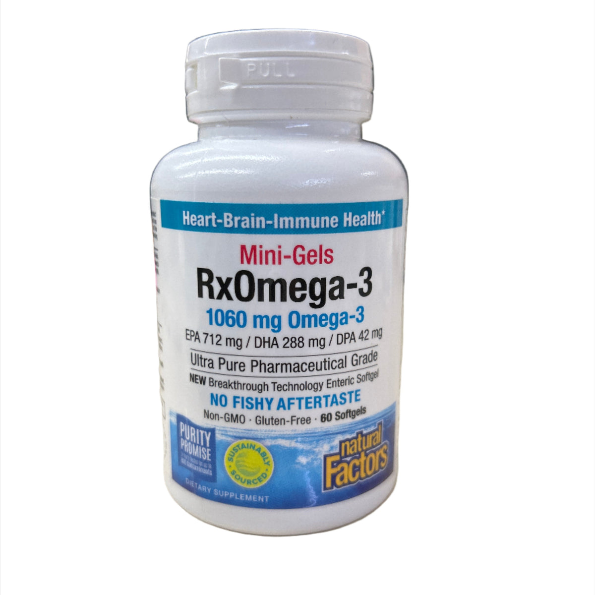 RxOmega-3 1060 mg 60 Soft Gels – Williams Natural Foods