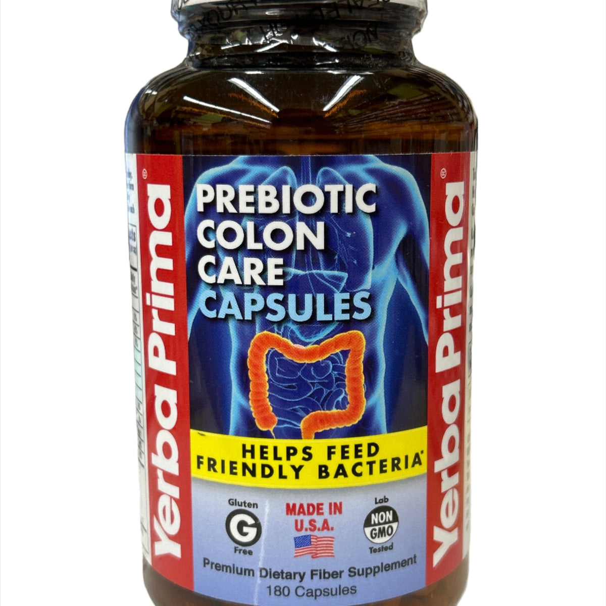 Prebiotic Colon Care Capsules 180 Capsules – Williams Natural Foods