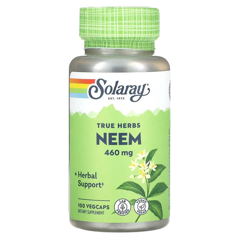 Solaray Neem 100CT 460MG Veg Capsule – Williams Natural Foods