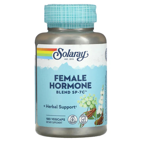 Solaray Female Hormone 180CT Veg Capsule – Williams Natural Foods