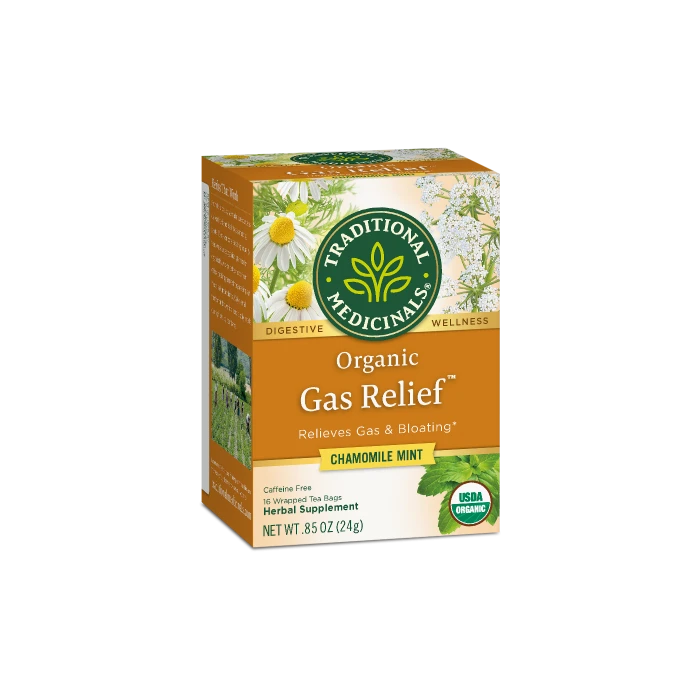 TRADITIONAL MEDICINALS TEAS Gas Relief Tea 16 BAG – Williams Natural Foods